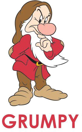 Download Grumpy Snow White Dwarf Png Picture - Snow White Seven Dwarfs ...