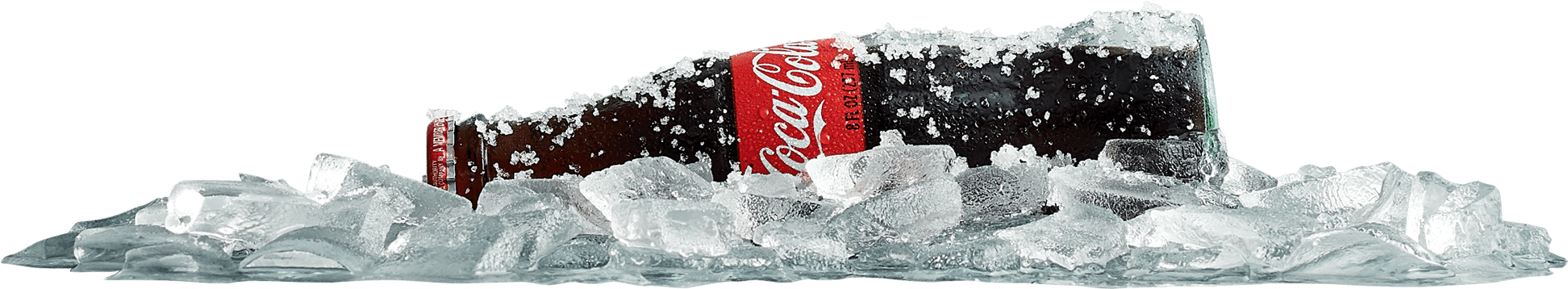 Download Coke With Ice - Coke In Ice Png - Full Size PNG Image - PNGkit