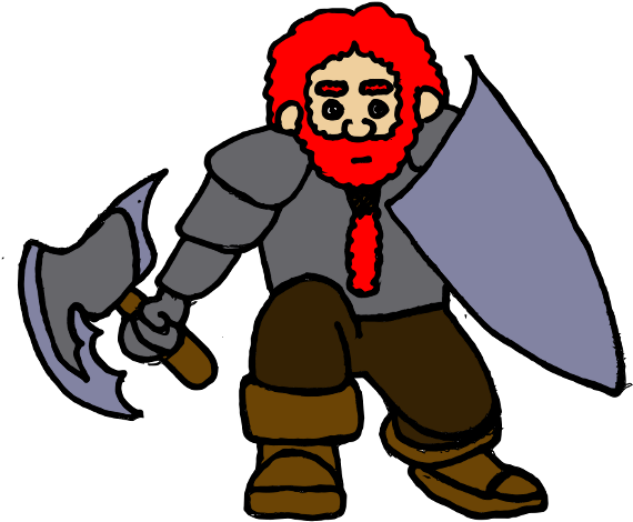 Download #doodle 100 Creatures 11 Dwarf - Cartoon - Full Size PNG Image ...