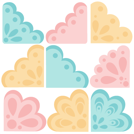 Download Corner Set Svg Cutting Files For Scrapbooking Corner - Cute ...