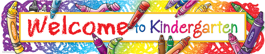 Download Transparent Tcr4570 Welcome To Kindergarten Banner Image ...