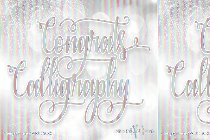 Download Free Congrats Calligraphy Font - Calligraphy - Full Size PNG ...