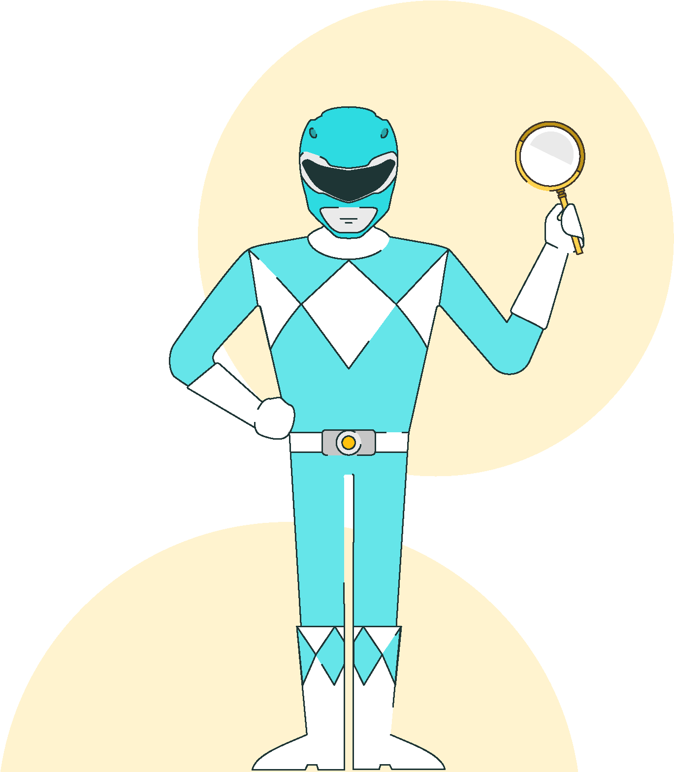 Download Powerpoint Morph Tutorial The Morph Magnifying Glass - Cartoon ...