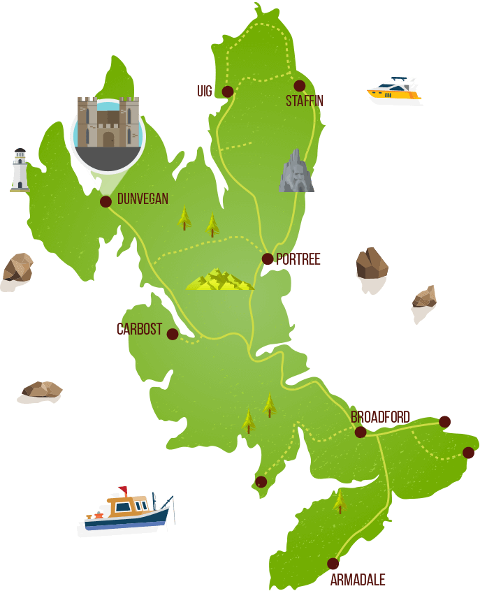 Download Map Of Skye - Map - Full Size PNG Image - PNGkit