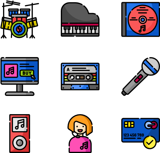 Download Music Store - Icon Design Circus - Full Size PNG Image - PNGkit