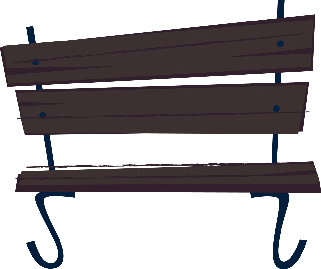 Download Cartoon Transprent Png Free Download - Park Bench Cartoon Png ...