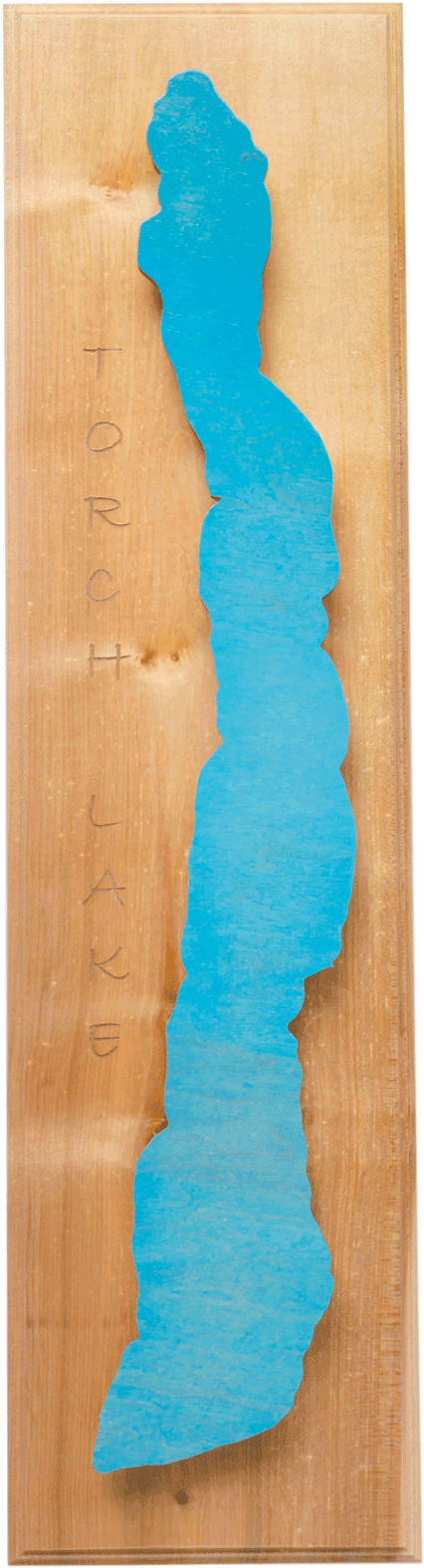 Download Torch Lake 3d Outline 24" X 6" - Torch Lake Outline - Full ...