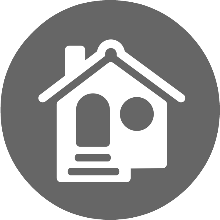 Download Real Estate Icon Round - Real Estate - Full Size PNG Image ...