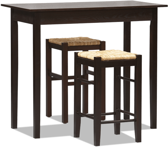 Download Bistro 3 Piece Counter Set - Table - Full Size PNG Image - PNGkit