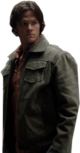 Download Sam Winchester - Leather Jacket - Full Size PNG Image - PNGkit