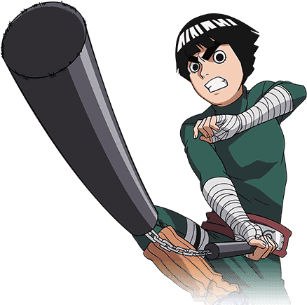 Download Rock Lee - Naruto Rock Lee Genin - Full Size PNG Image - PNGkit