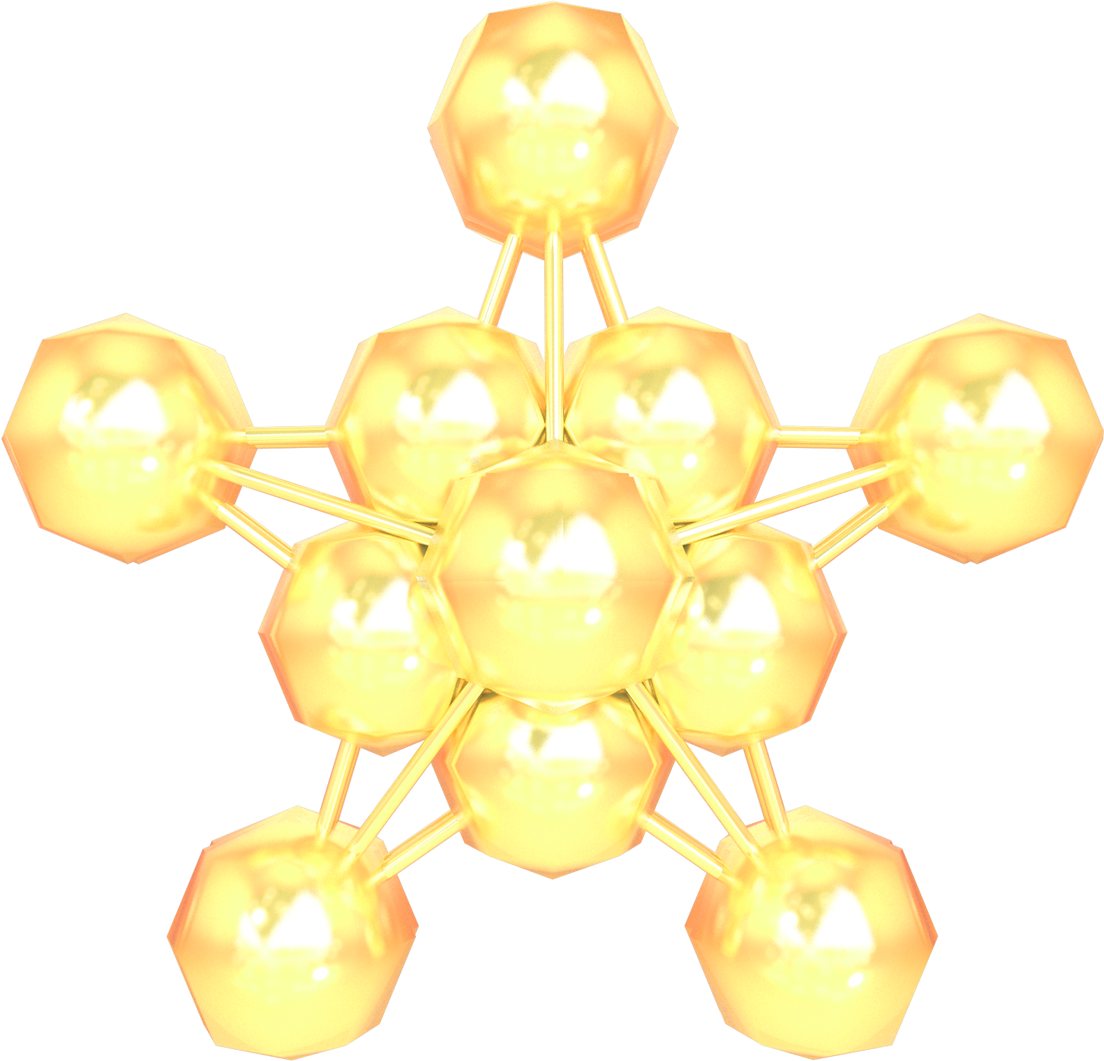 Download Stars Pointed Venus Png And Psd - Ceiling Fixture - Full Size ...