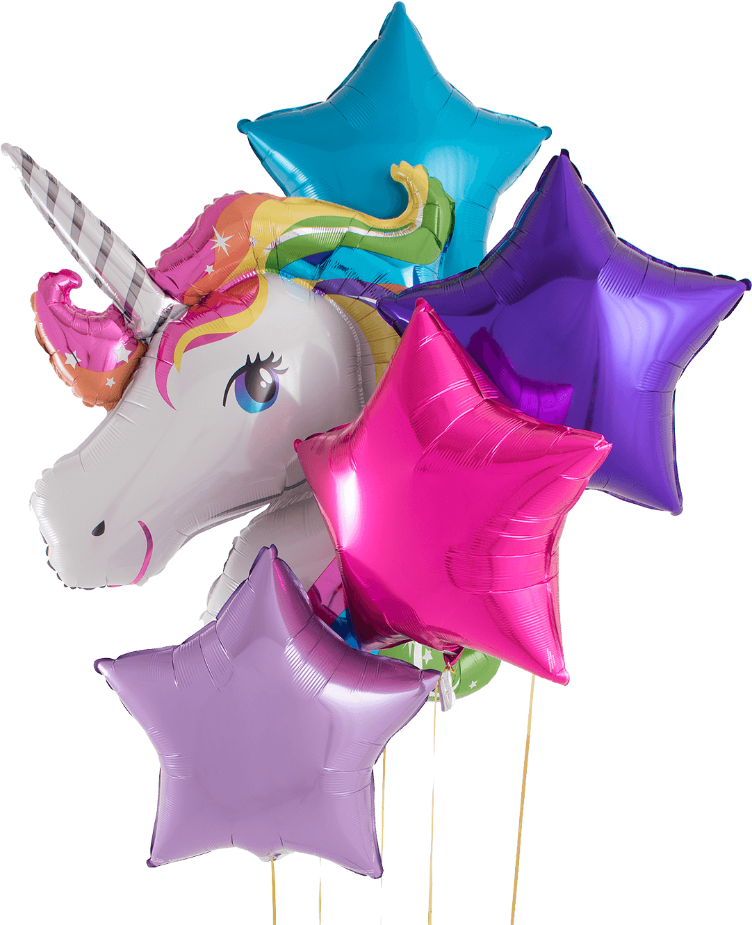 Download Rainbow Unicorn Bunch - Cartoon - Full Size PNG Image - PNGkit