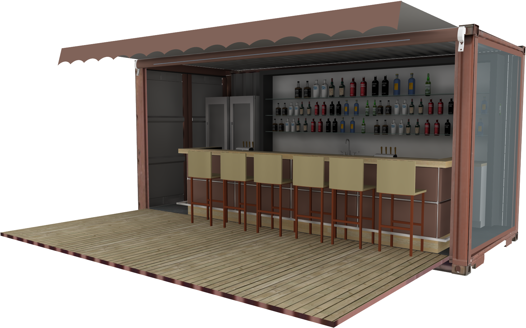 Download Container Concepts Cafe Box 2039 Container Concepts - Shipping ...