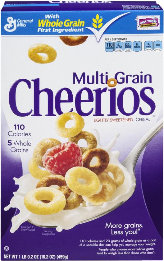 Download General Mills Cheerios Multi Grain Cereal, - Cheerios Multi ...