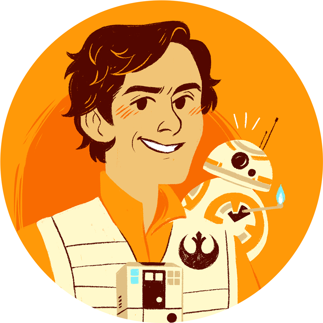 Download Having Always Been A Big Star Wars Fan, I Decided To - Cartoon - Full Size PNG Image ...