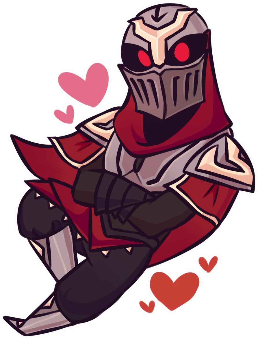 Download Galactic Titty On Twitter - League Of Legends Zed Chibi - Full ...