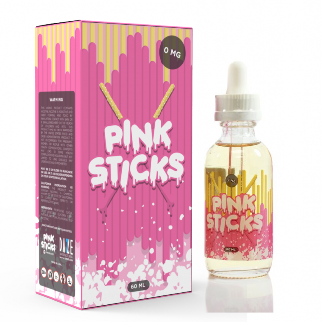 Download Pink Pocky Sticks 60ml - 7 Daze Pink Sticks - Full Size PNG ...