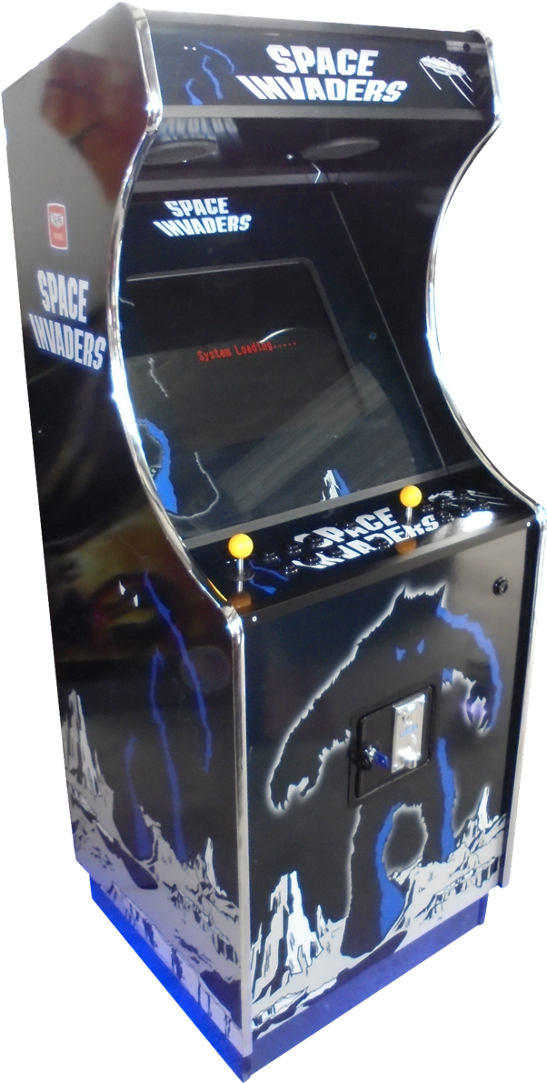 Download Space Invaders Upright - Video Game Arcade Cabinet - Full Size ...
