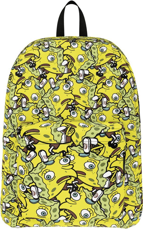 Download Mock Spongebob Classic Backpack - Backpack - Full Size PNG ...