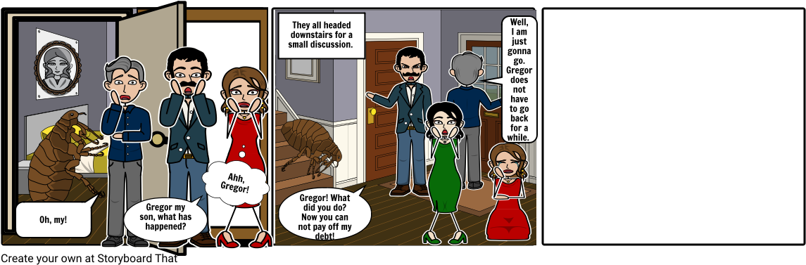 Download Gregor, The Roach - Cartoon - Full Size PNG Image - PNGkit