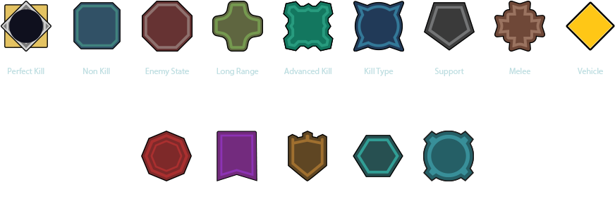 Download A Two Layer System - Halo 5 Kill Medals Png - Full Size PNG ...