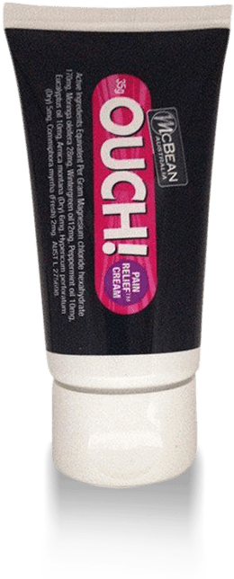 Download Ouch Pain Relief Cream Tube 35g - Lip Gloss - Full Size PNG ...