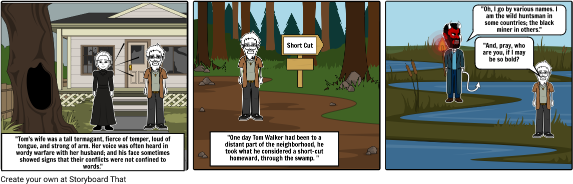 Download The Devil And Tom Walker - Cartoon - Full Size PNG Image - PNGkit