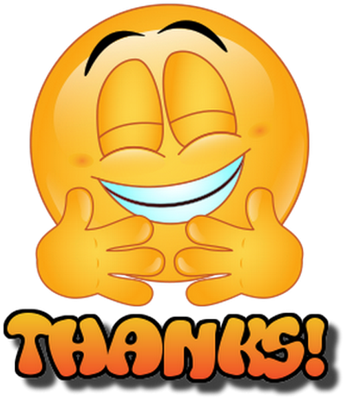 Download Emoji World Thanks - Smiley - Full Size PNG Image - PNGkit