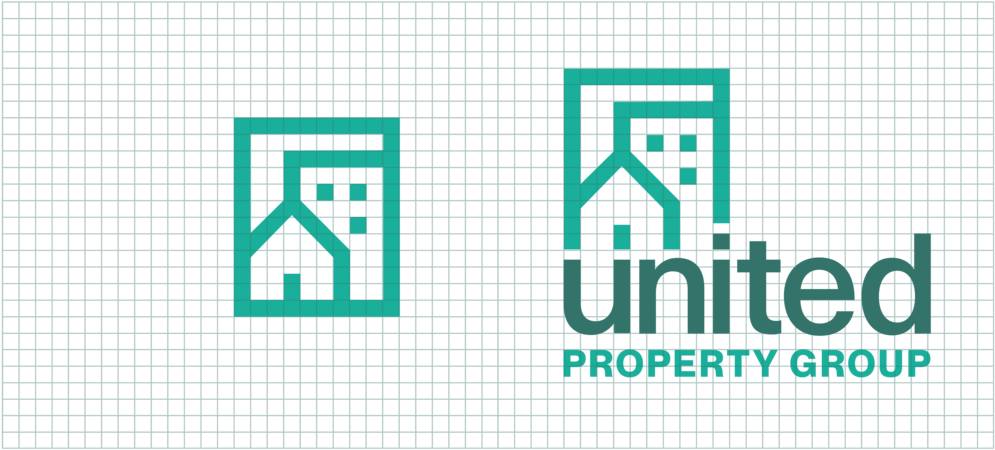 Download The Upg Logo Was Designed Using A Square Grid - Full Size PNG ...