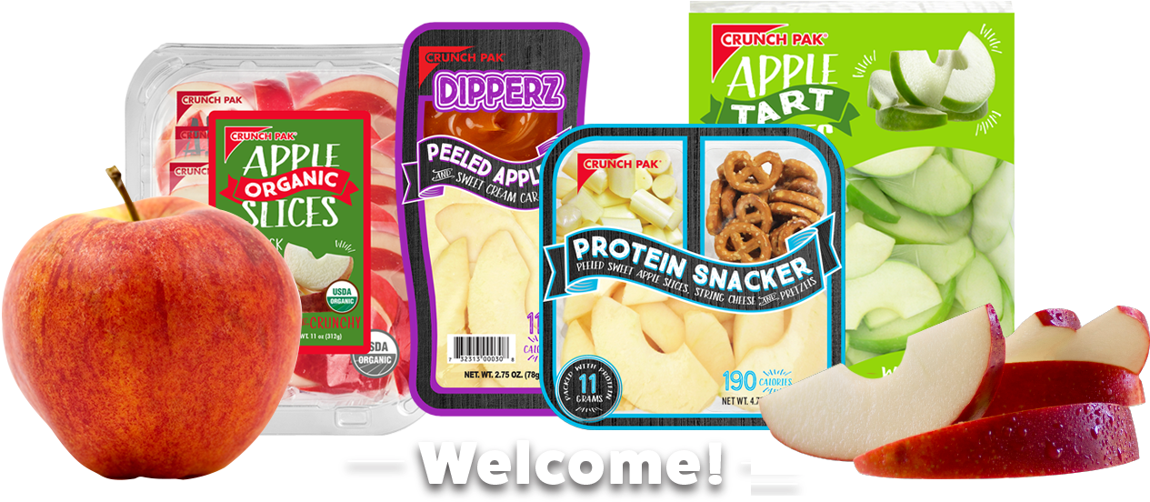 Download Crunch Pak Apple Slices Snack Packs - Crunch Pak - Full Size ...