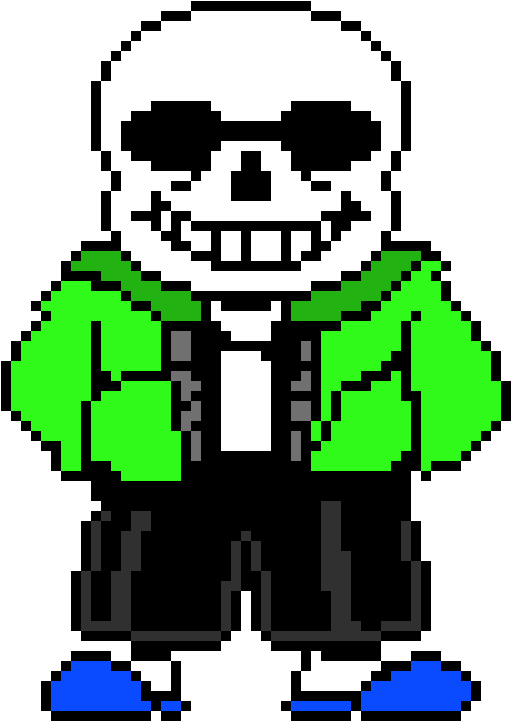 Download Chill Sans - Undertale Sans Pixel - Full Size PNG Image - PNGkit