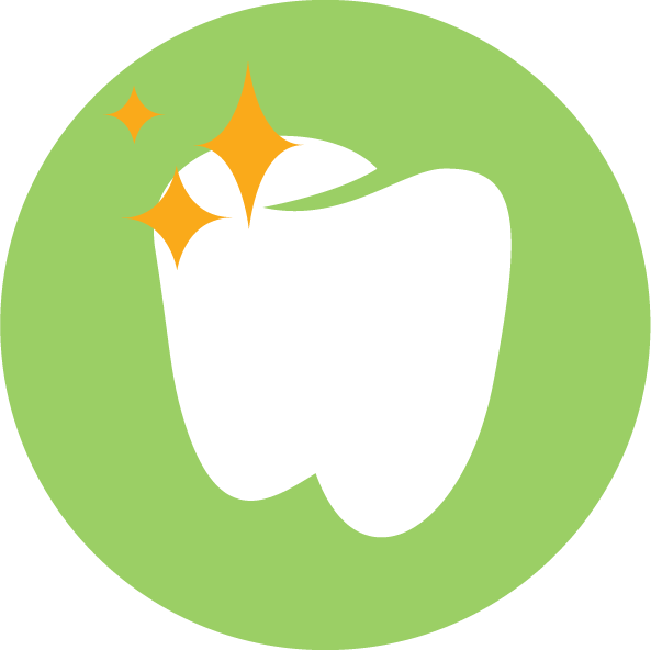Download Happy Tooth Icon - Circle - Full Size PNG Image - PNGkit