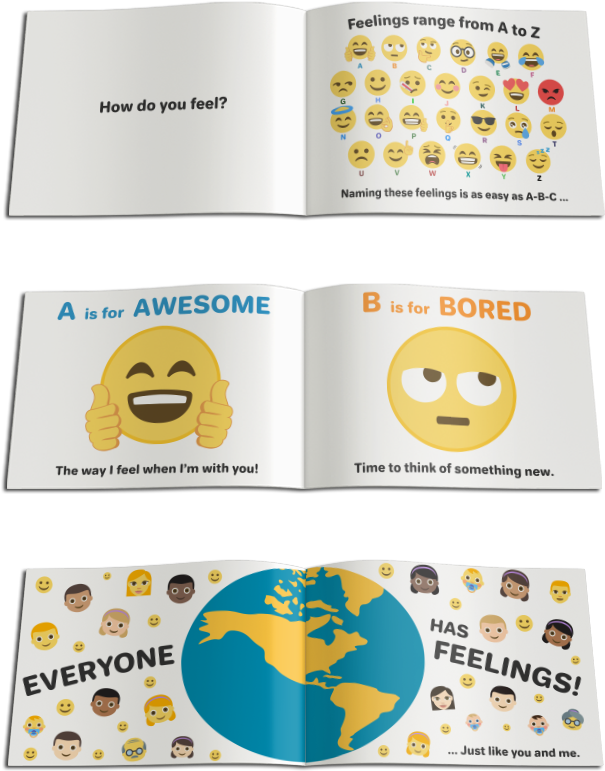 Download Book Cover - H Is For Happy Book Nimke - Full Size PNG Image ...