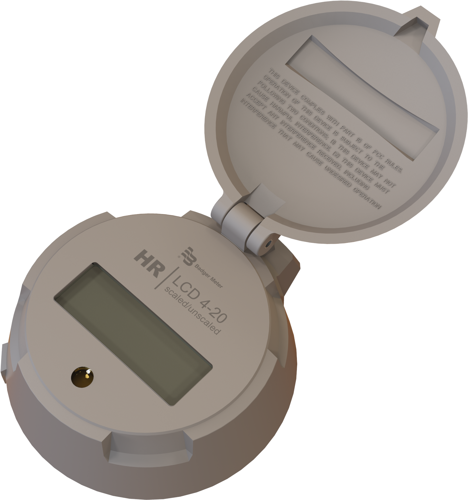 Download Hr-e® Lcd - Badger Meter Hr E Lcd - Full Size PNG Image - PNGkit