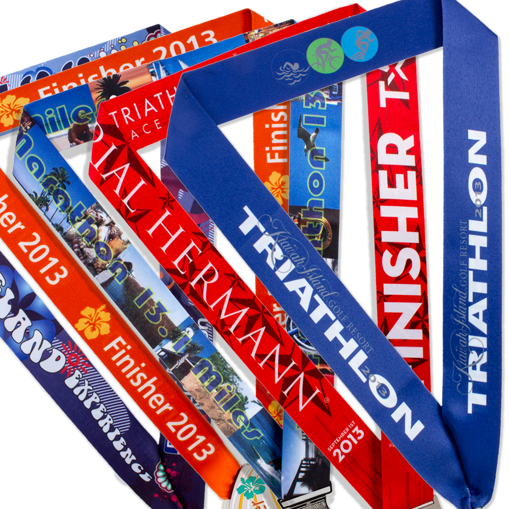 Download Sublimated Ribbons - Sublimated Neck Ribbons - Full Size PNG ...