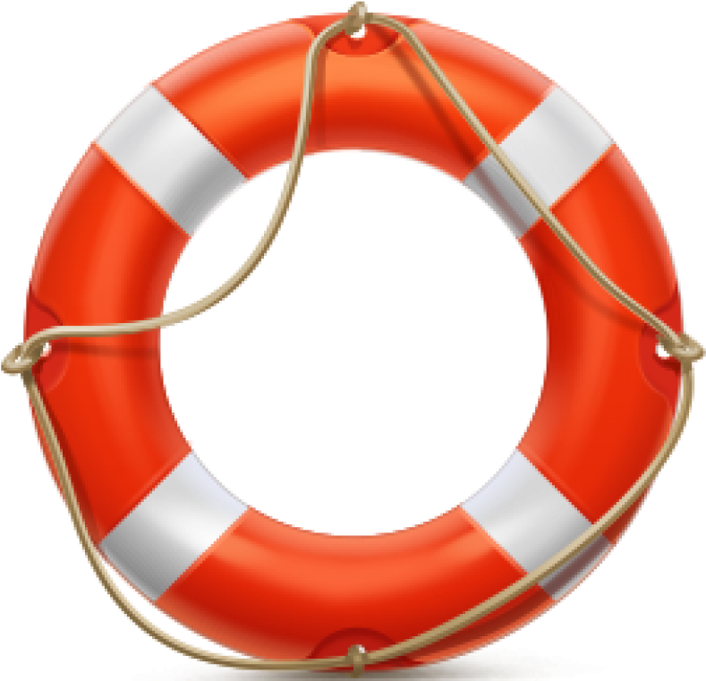 Download Swimming Pool Orange Tube Life Buoy - Swimming Tube Png - Full ...
