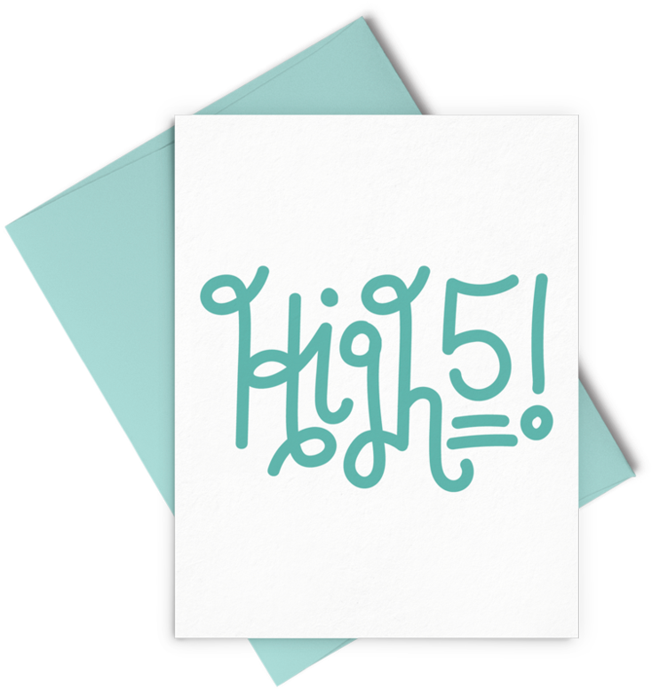 Download High 5 - Paper - Full Size PNG Image - PNGkit