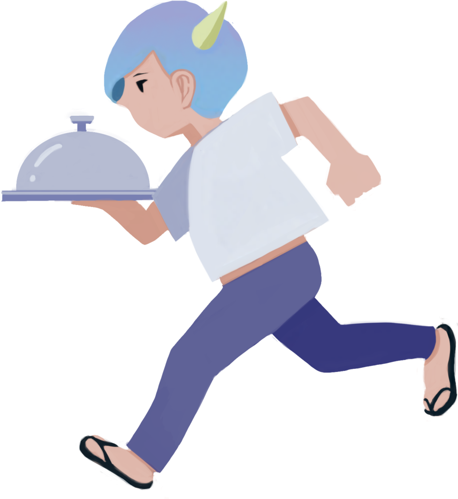 Download Dian Running - Cartoon - Full Size PNG Image - PNGkit