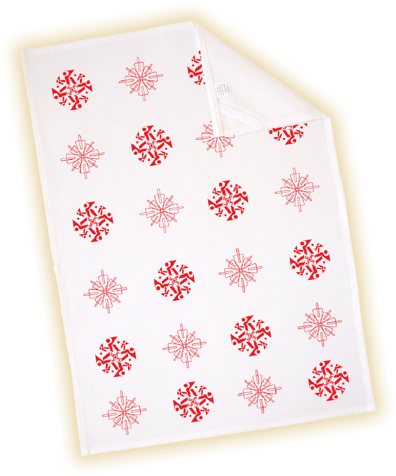 Download Snowflake Tea Towel - Motif - Full Size PNG Image - PNGkit