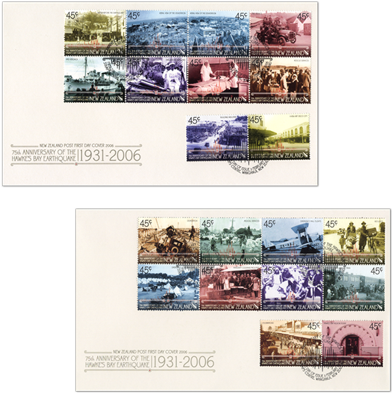 Download Set Of Two First Day Covers With Gummed Stamps Affixed ...