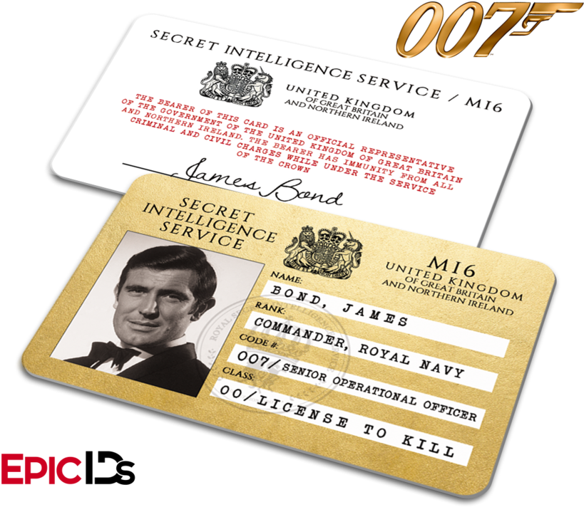 Download James Bond 007 Inspired Secret Intelligence Service - Sean ...