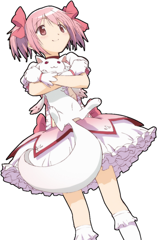 Download Tumblr Static Madoka Transparent Png Madoka Magica - Cartoon ...