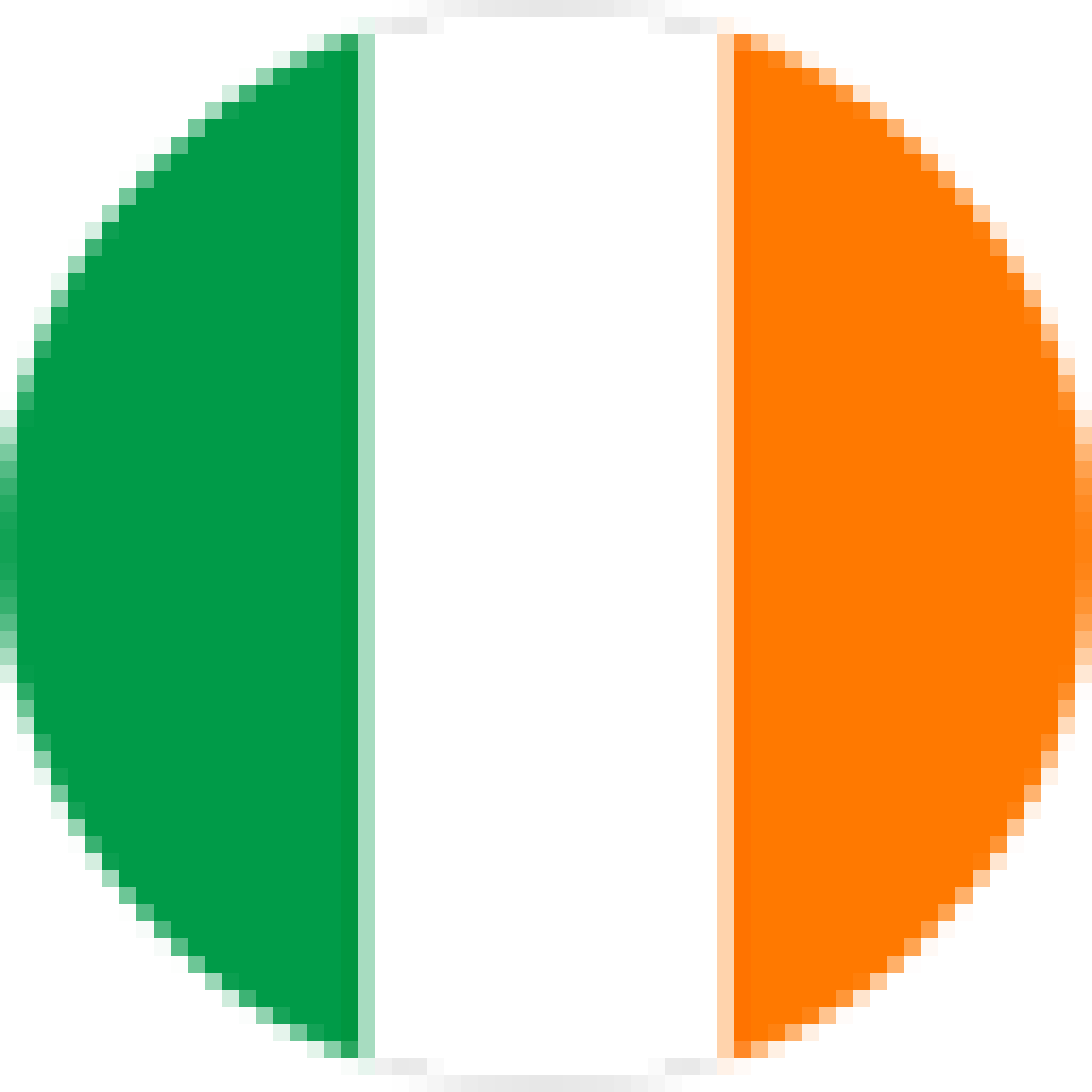 Download Ireland Flag Round Png - Full Size PNG Image - PNGkit