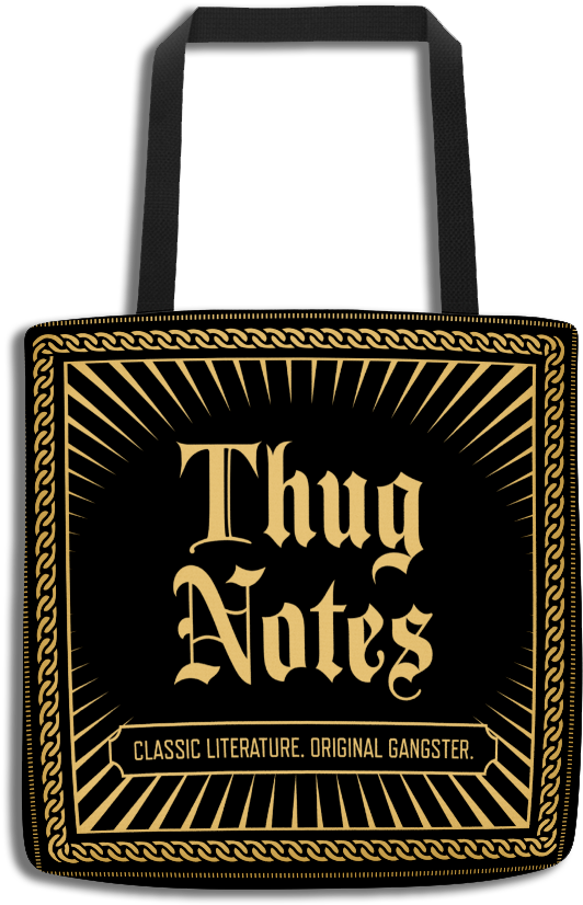 Download Thug Notes Tote Bag - Tote Bag - Full Size PNG Image - PNGkit