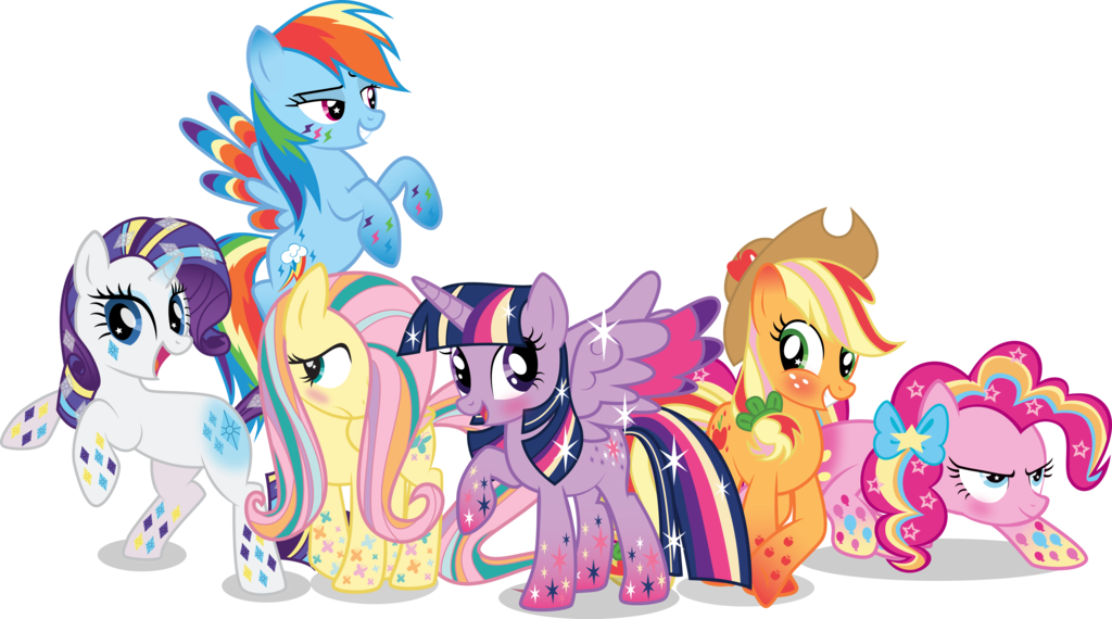 Download Rainbow Six - New My Little Pony Ponies - Full Size PNG Image ...