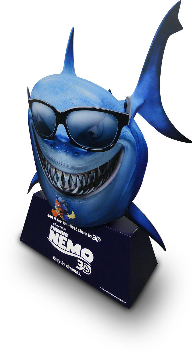 Download 3/4 Front View The Body Of The Great White Shark Is - Finding ...