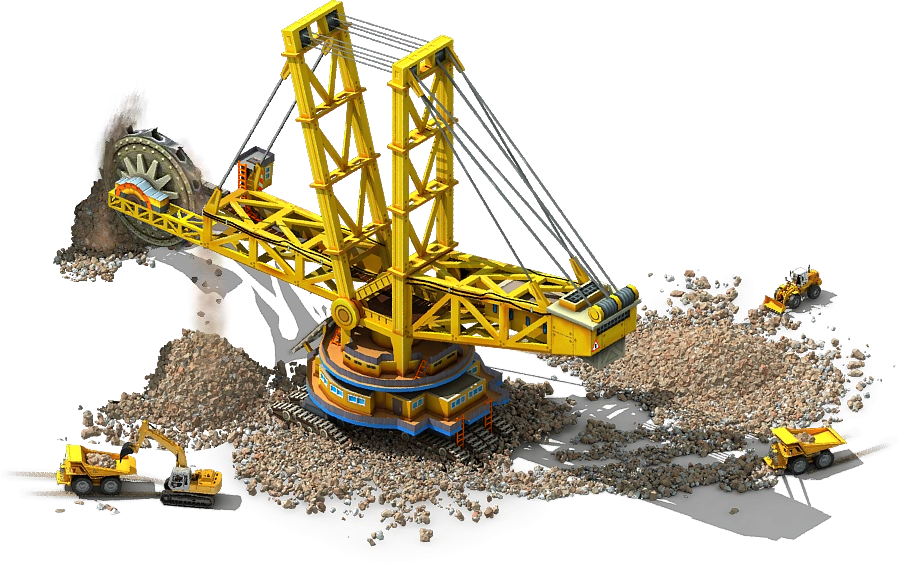 Download Bucket-wheel Excavator - Bucket Wheel Excavator Diagram - Full ...