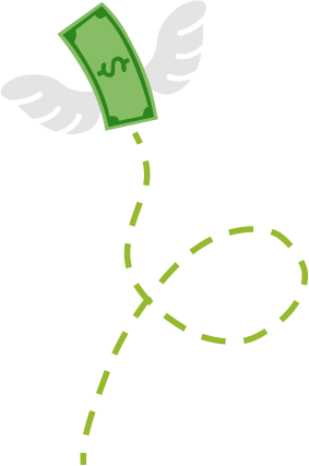 Download Flying Money - Flying Cash - Full Size PNG Image - PNGkit