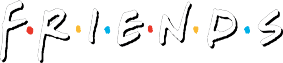 Download Friendstv - Club - Friends Logo White Png - Full Size PNG ...